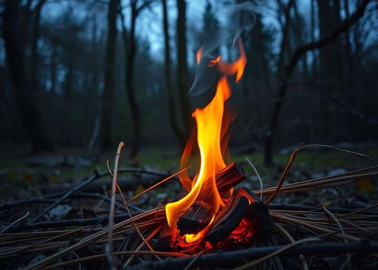 How to Start a Fire with Sticks? - Fireplaces and Woodstoves